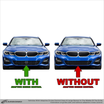 BMW M5 (1998-2024) No-Drill Front License Plate Mount – Carbonio