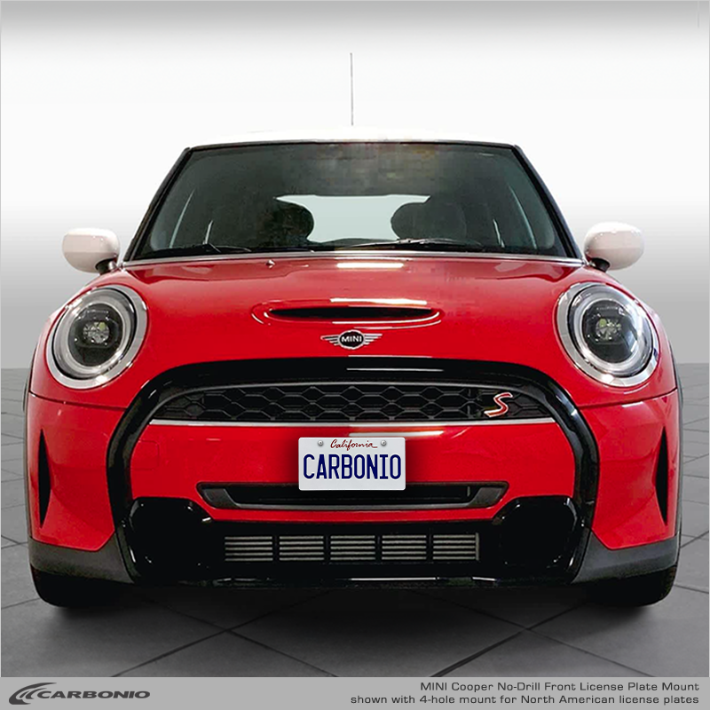 MINI Cooper (2020-2024) No Drill License Plate Mount – Carbonio