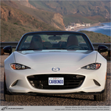 Mazda MX-5 Miata (2015-2026) No-Drill Front License Plate Mount – Carbonio